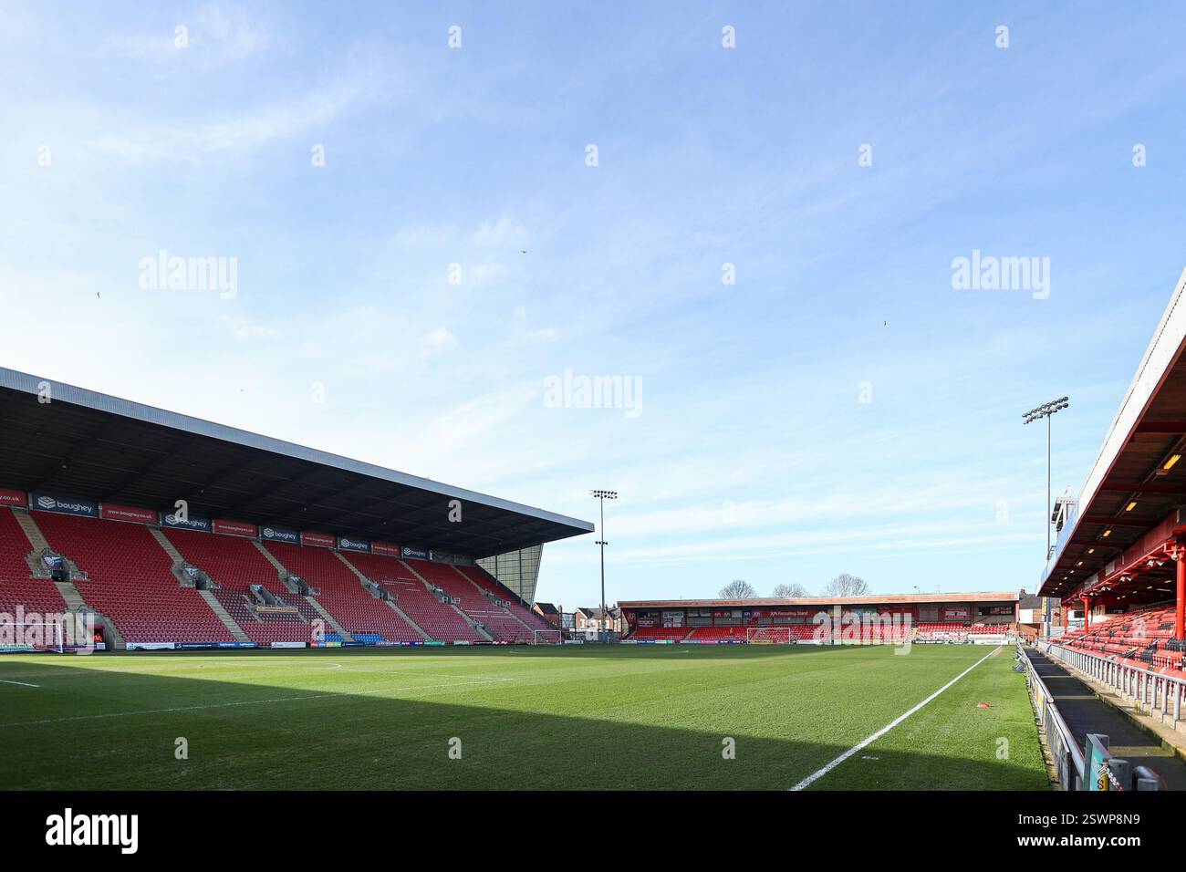 A general view of the ground during the Sky Bet League 2 match between ...