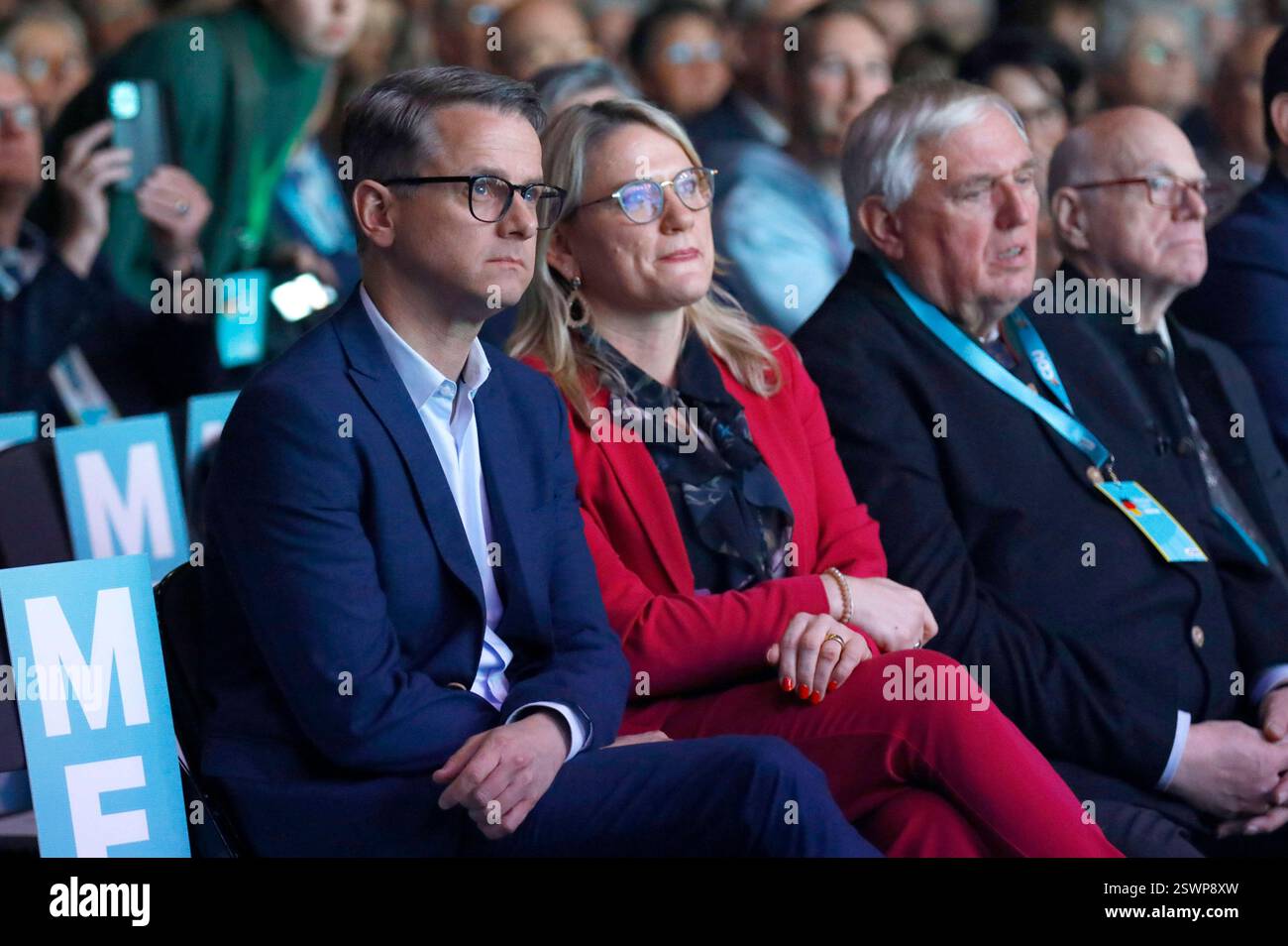 Carsten Linnemann, Christina Stumpp und Karl-Josef Laumann bei einer ...