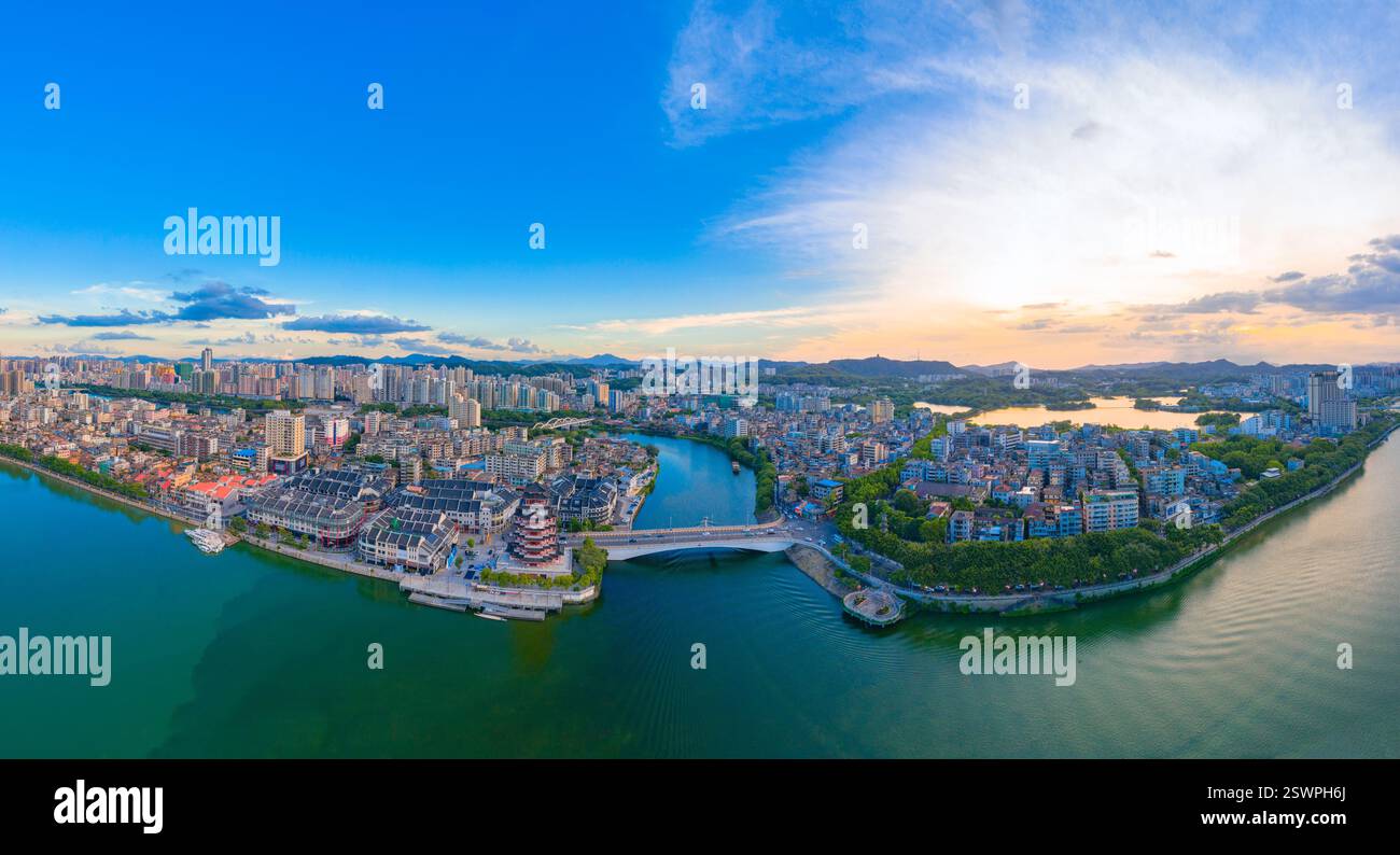 Urban Scenery of Huizhou City, Guangdong Province, China Stock Photo ...