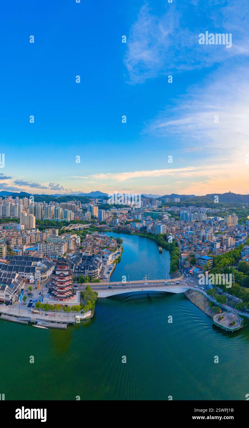 Urban Scenery of Huizhou City, Guangdong Province, China Stock Photo ...