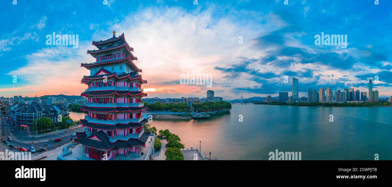 Urban Scenery of Huizhou City, Guangdong Province, China Stock Photo ...