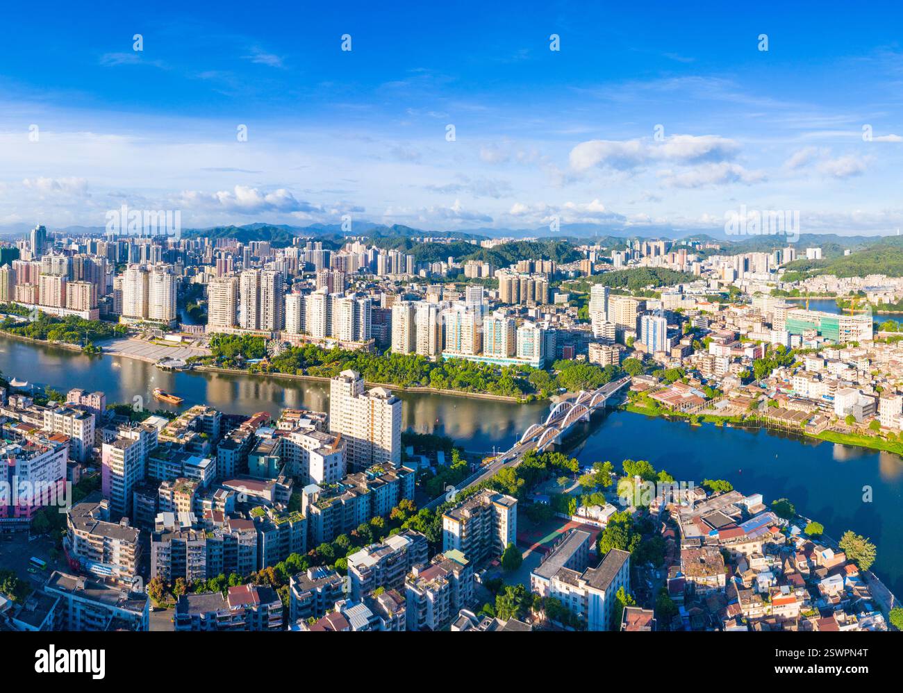 Urban Scenery of Huizhou City, Guangdong Province, China Stock Photo ...