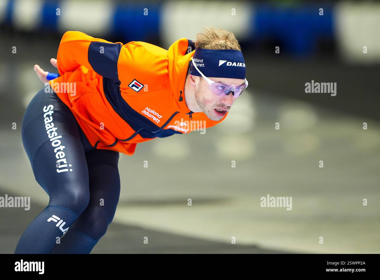 TOMASZOW MAZOWIECKI, POLAND - FEBRUARY 22: Tjerk de Boer of Netherlands ...
