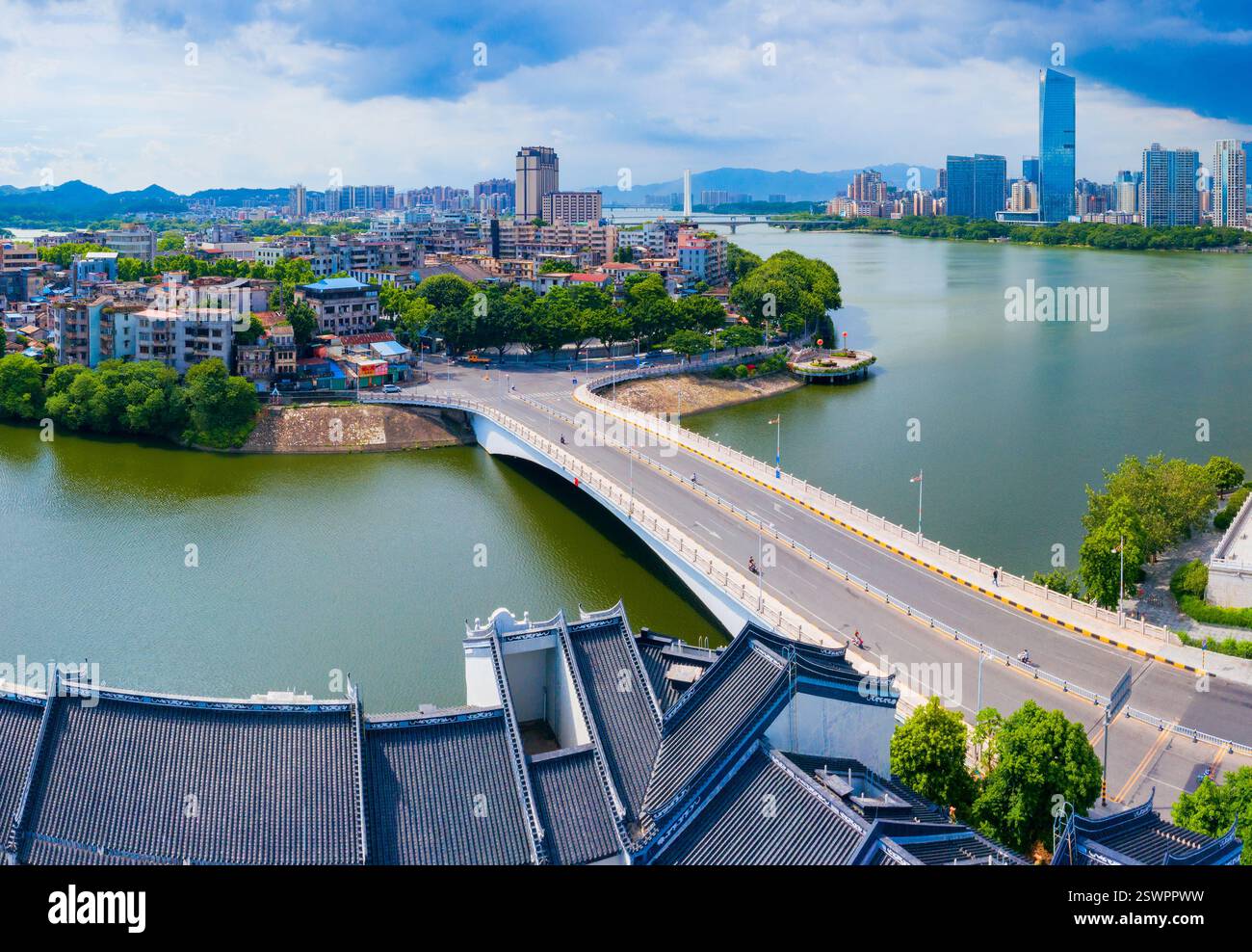 Urban Scenery of Huizhou City, Guangdong Province, China Stock Photo ...