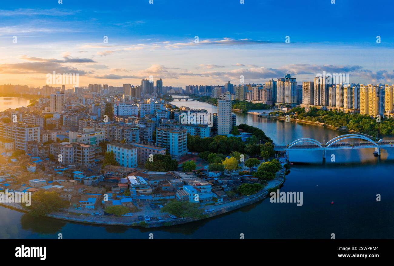 Urban Scenery of Huizhou City, Guangdong Province, China Stock Photo ...