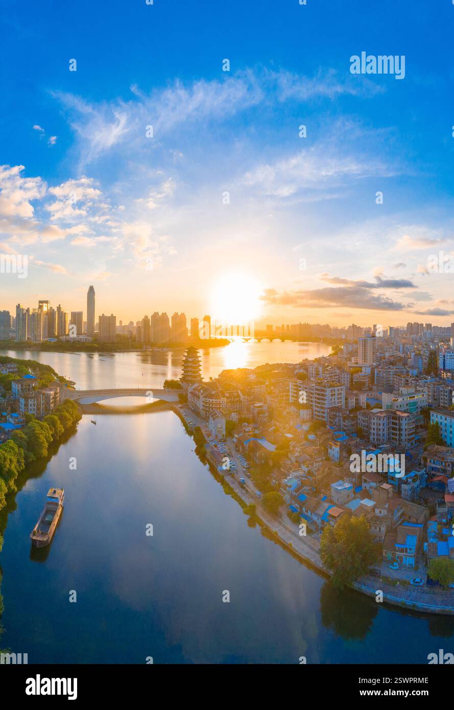 Urban Scenery of Huizhou City, Guangdong Province, China Stock Photo ...