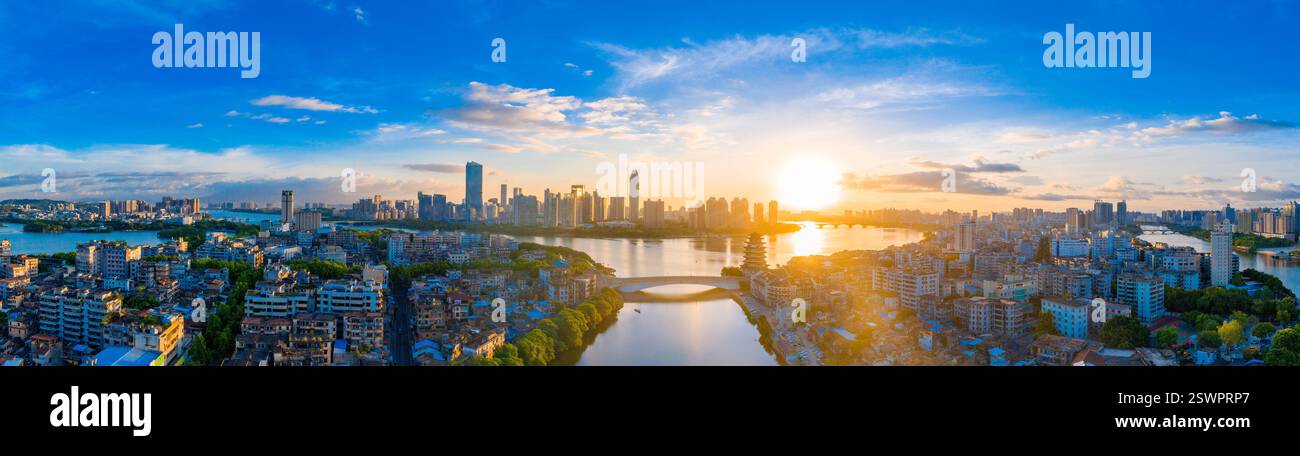Urban Scenery of Huizhou City, Guangdong Province, China Stock Photo ...