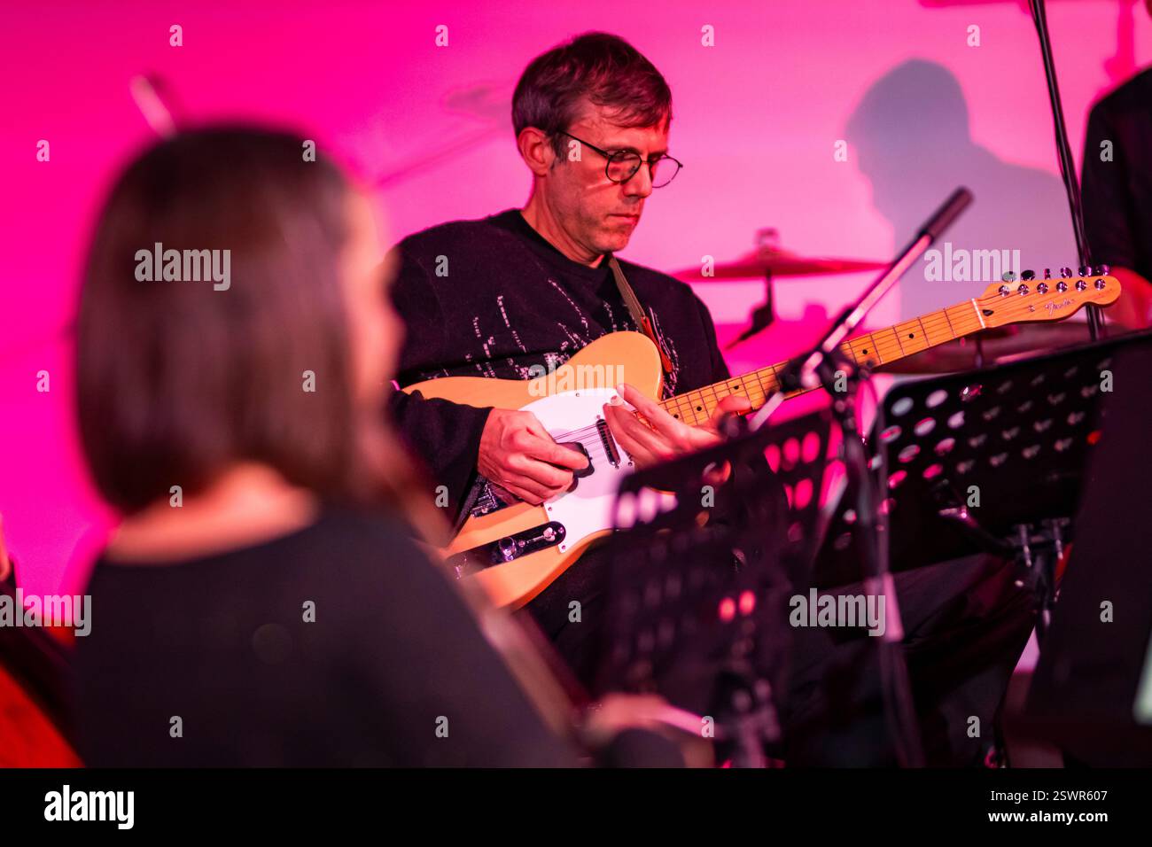 Edinburgh, Scotland. Fri 21 February 2025. Contemporary classical group ...