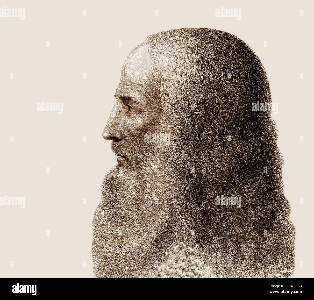 Leonardo da Vinci, 1452 - 1519, Italian painter, sculptor, architect ...