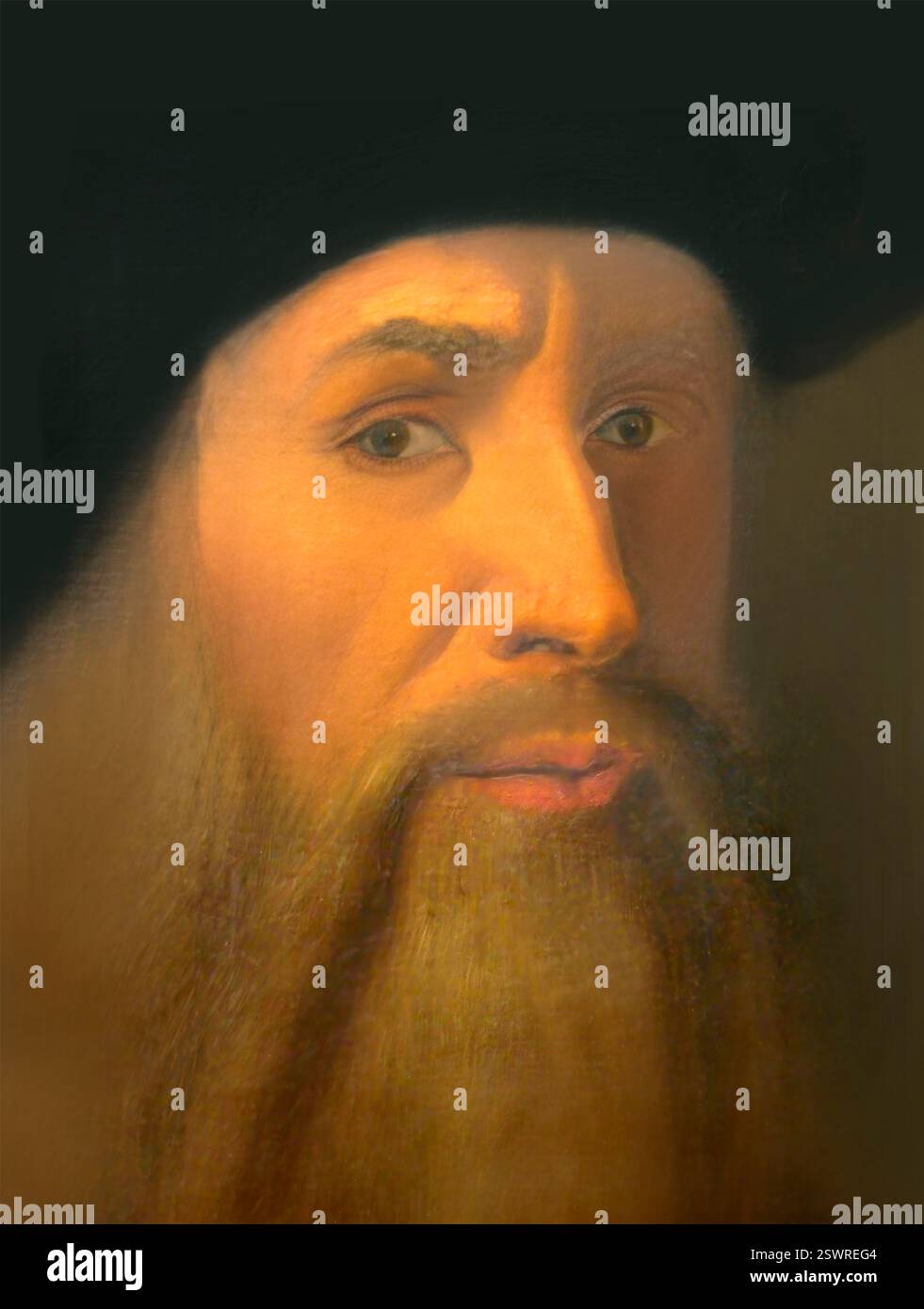 Leonardo da Vinci, 1452 - 1519, Italian painter, sculptor, architect ...