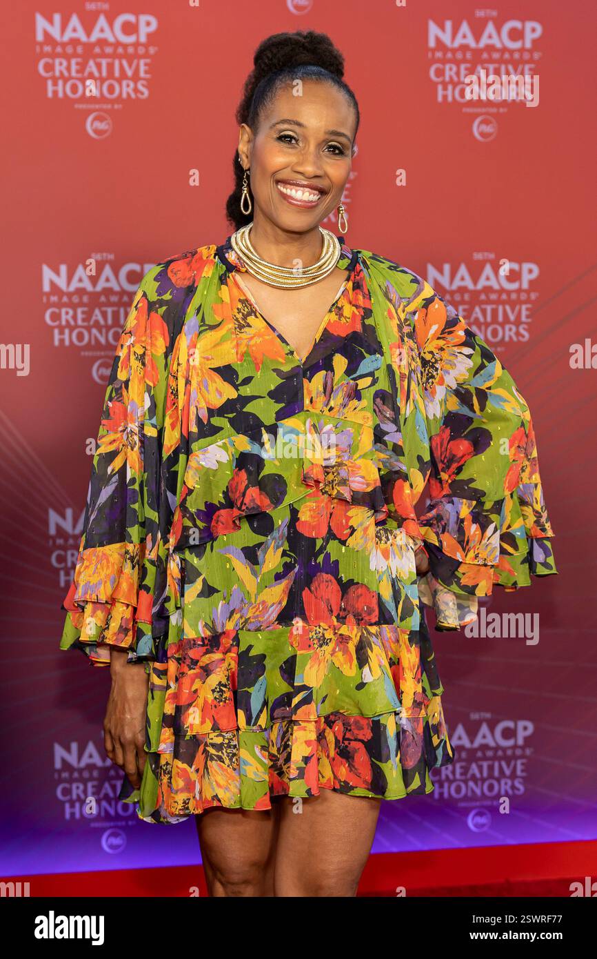 Los Angeles, USA. 21st Feb, 2025. Fredericka Meek attends the arrivals ...
