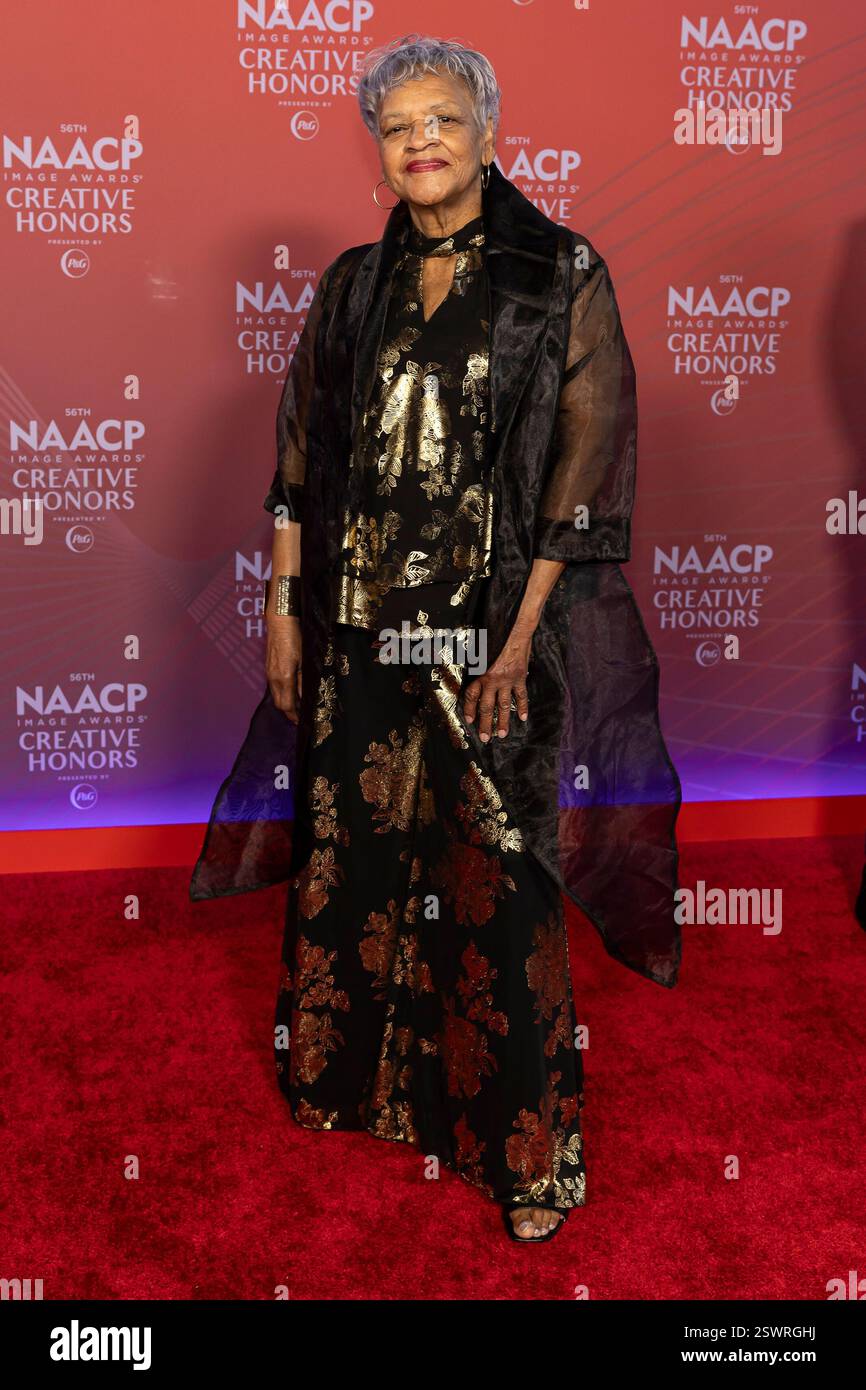 Los Angeles, USA. 21st Feb, 2025. Jackie Peace attends the arrivals of ...