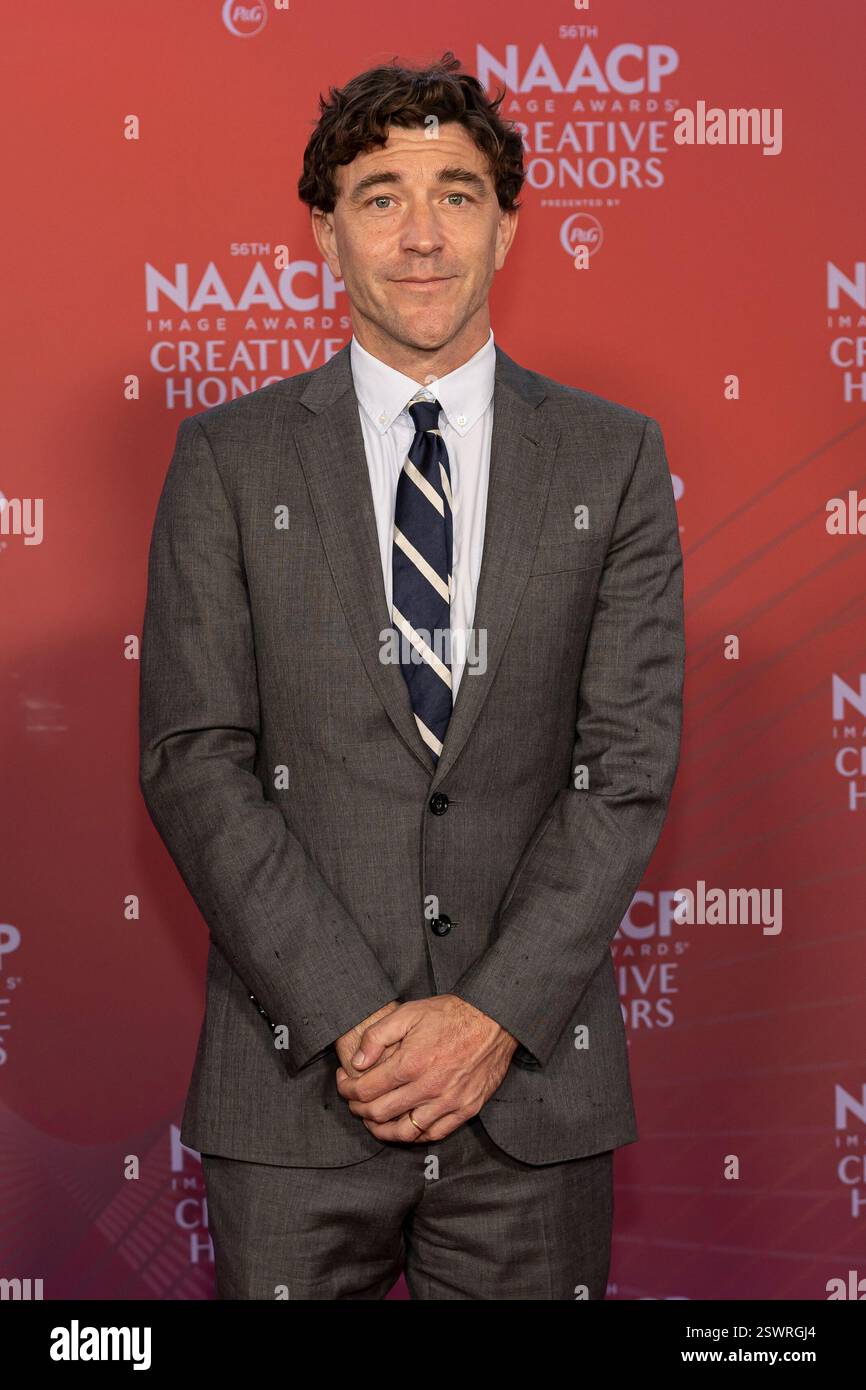 Los Angeles, USA. 21st Feb, 2025. Jeff Hobbs attends the arrivals of ...
