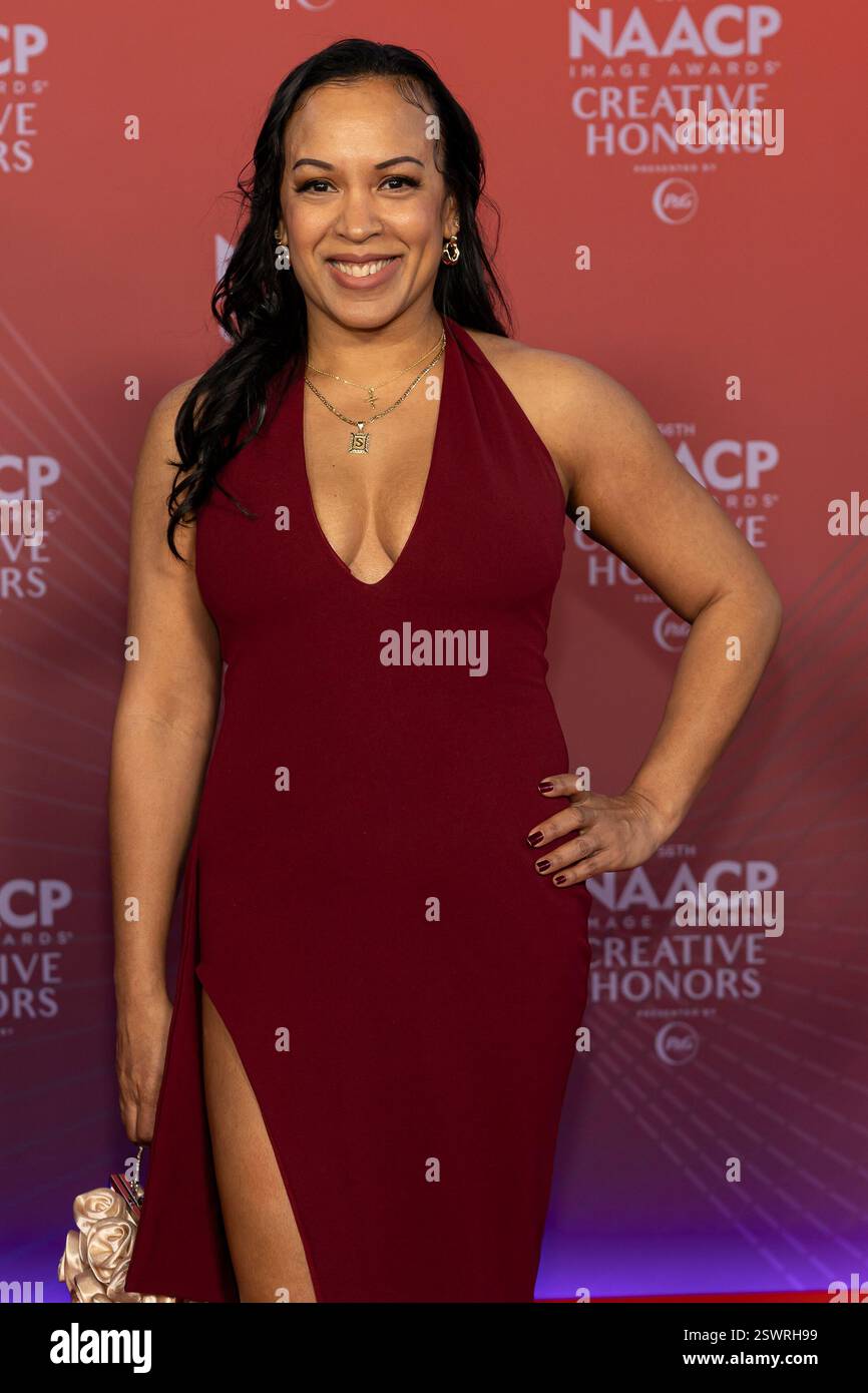 Los Angeles, USA. 21st Feb, 2025. Syreeta Lumyou attends the arrivals ...