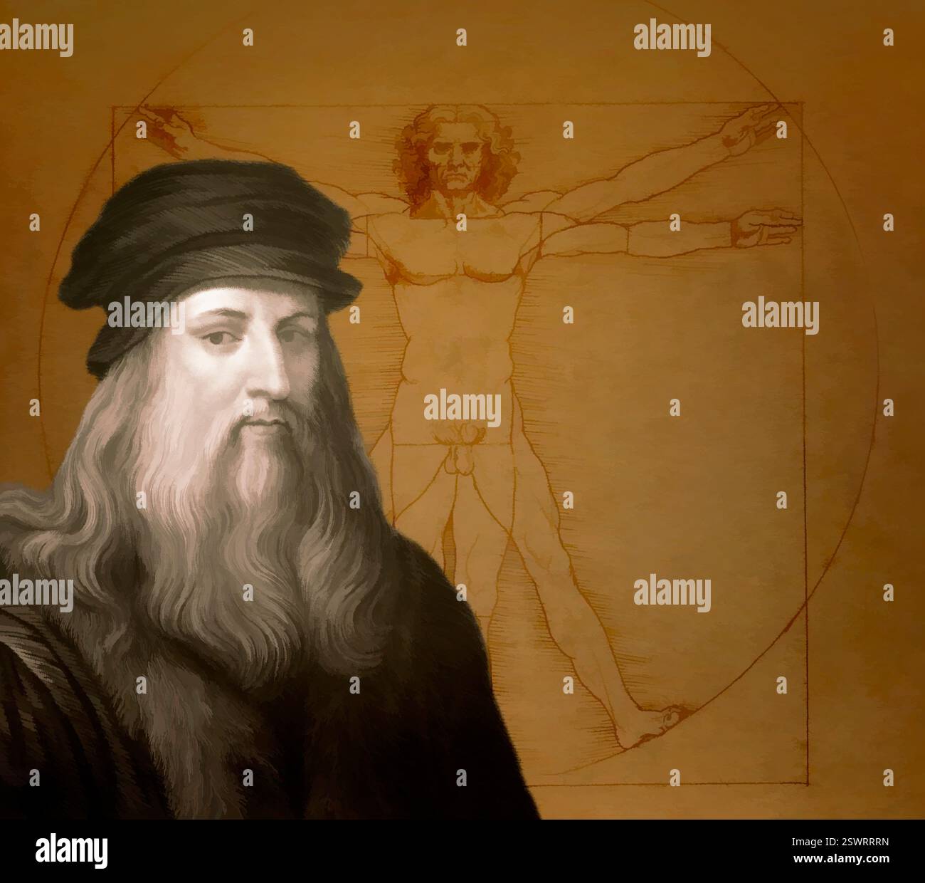 Leonardo da Vinci , 1452 - 1519, Italian painter, sculptor, architect ...