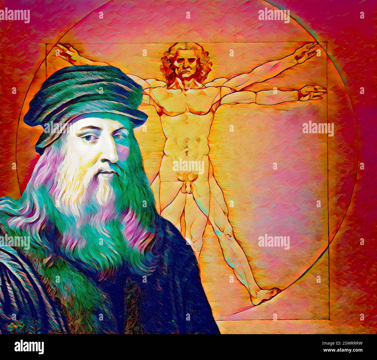 Leonardo da Vinci , 1452 - 1519, Italian painter, sculptor, architect ...