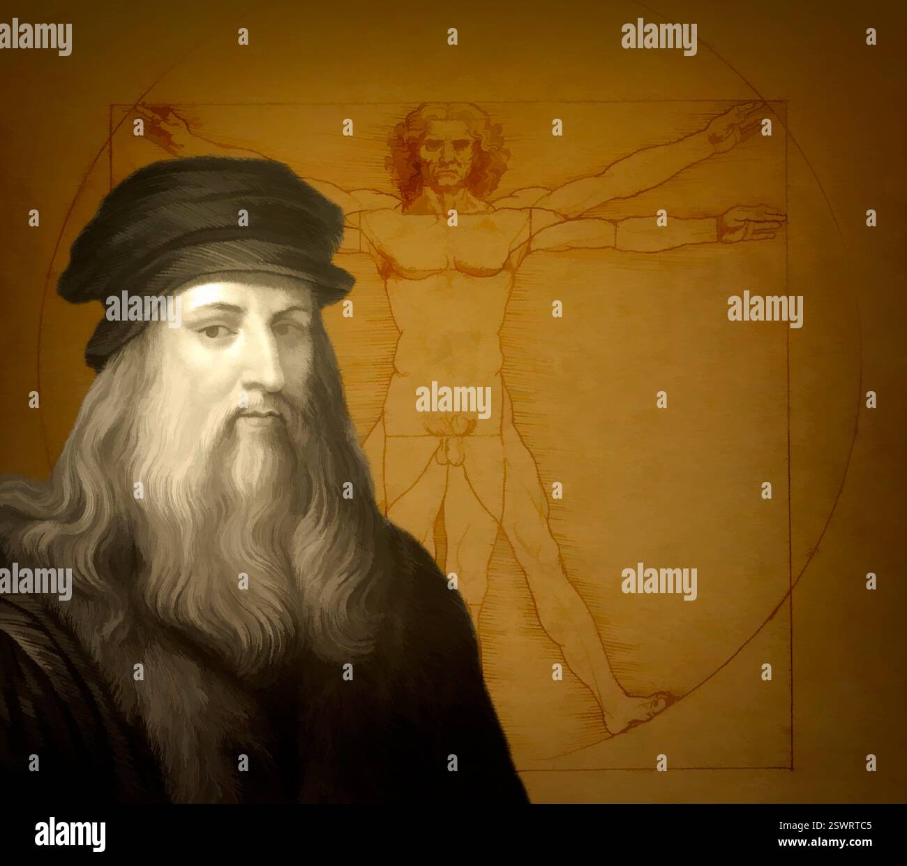 Leonardo da Vinci , 1452 - 1519, Italian painter, sculptor, architect ...