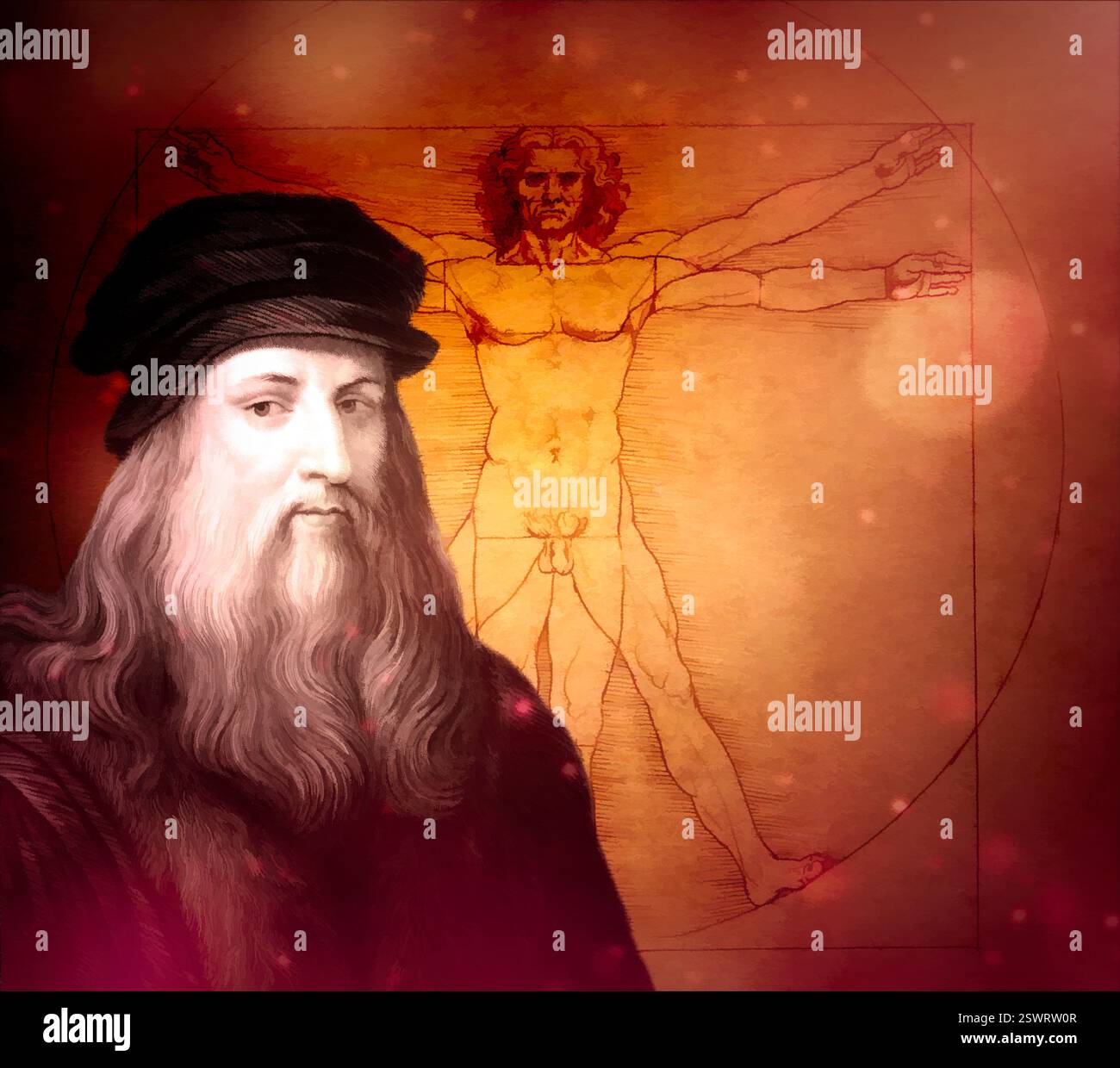 Leonardo da Vinci , 1452 - 1519, Italian painter, sculptor, architect ...