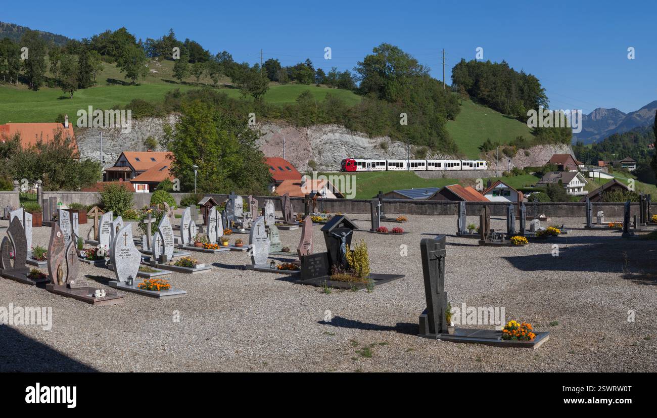 Montbovon church yard hi-res stock photography and images - Alamy
