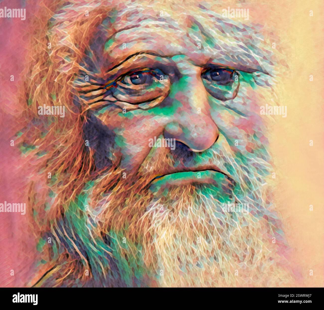 Leonardo da Vinci, 1452 - 1519, Italian painter, sculptor, architect ...