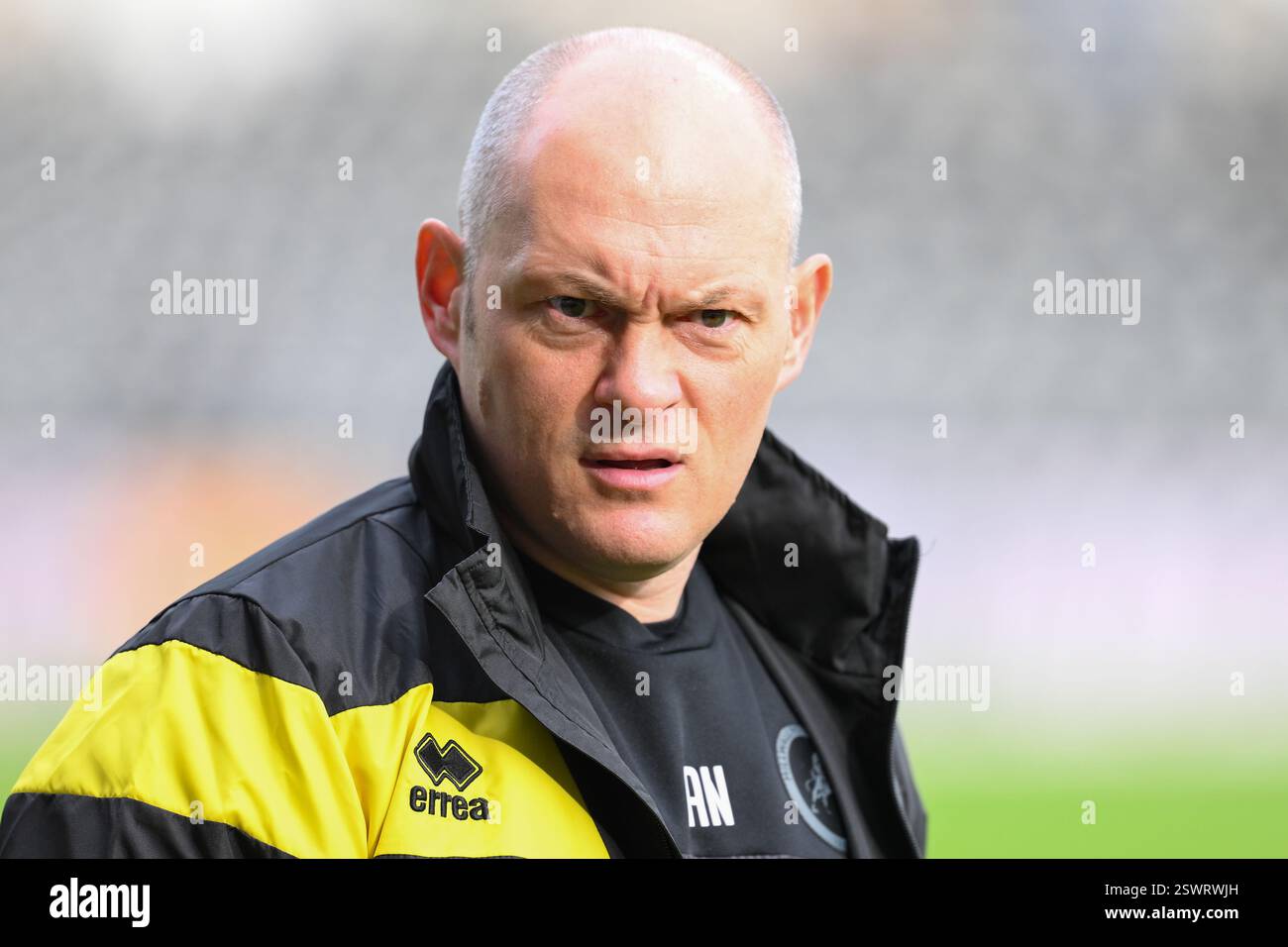 Alex Neil, manager of Millwall during the Sky Bet Championship match ...