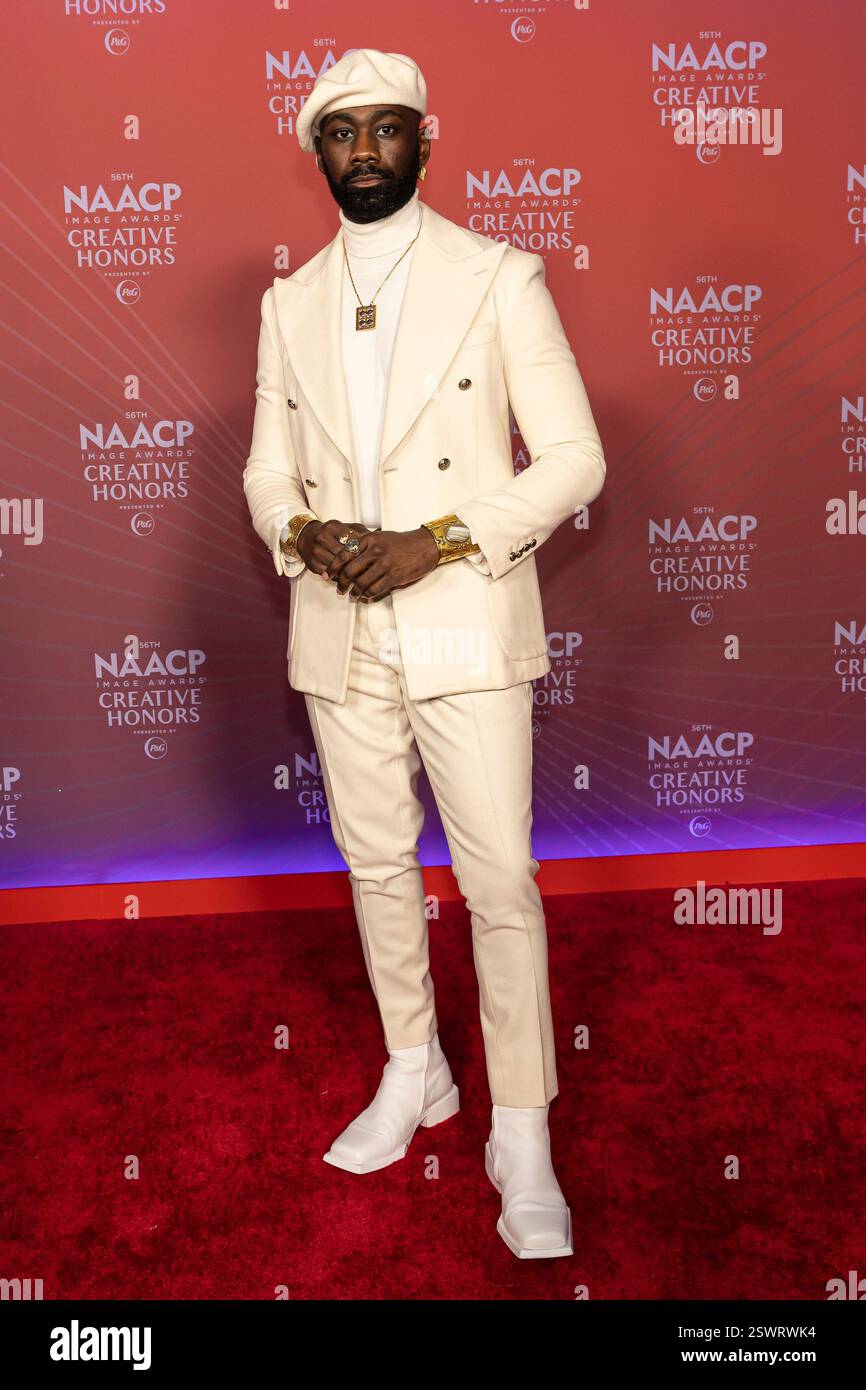 Los Angeles, USA. 21st Feb, 2025. Samoht attends the arrivals of the ...