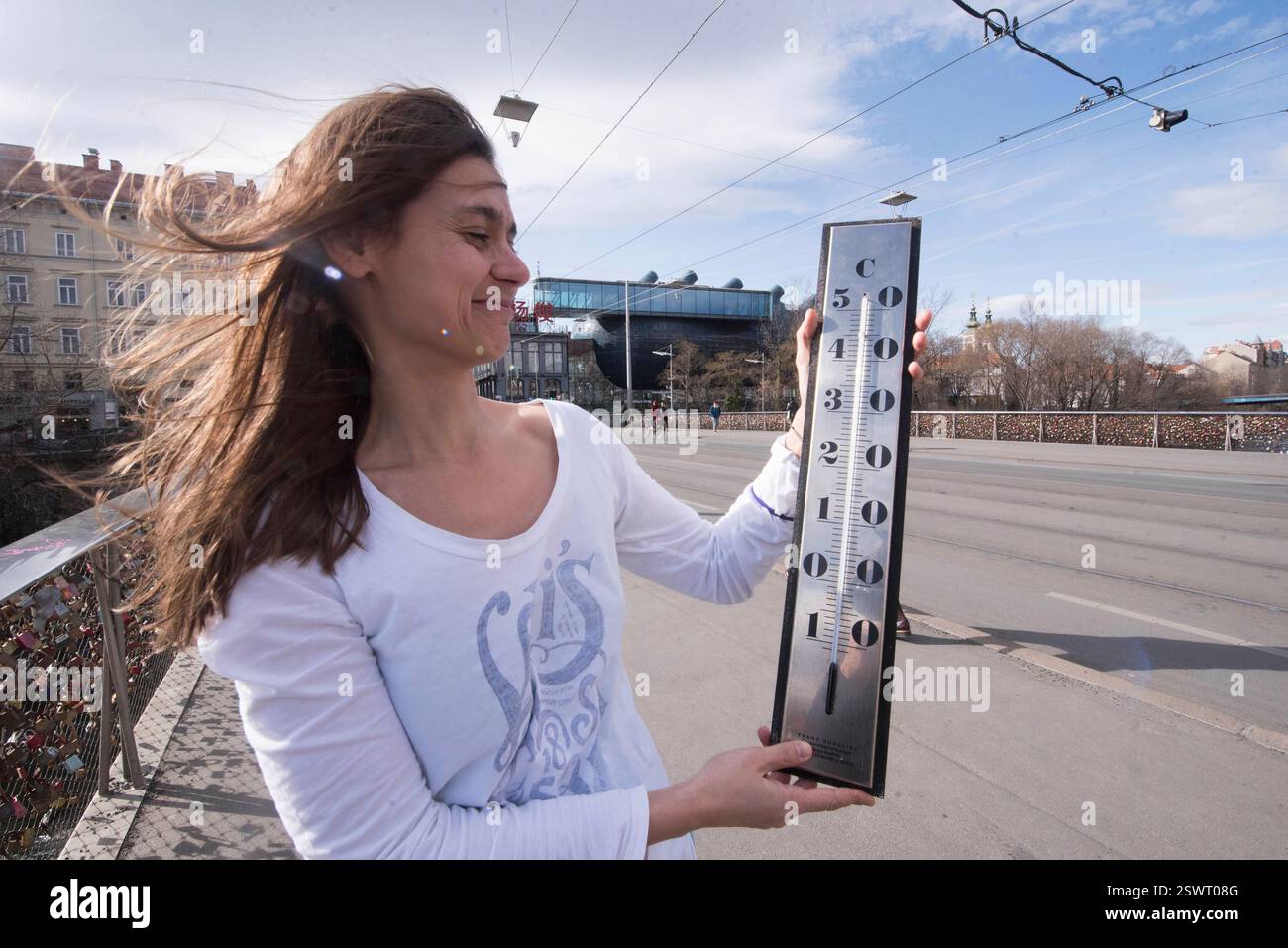 thermometer for measuring and observing the temperature, weather and ...