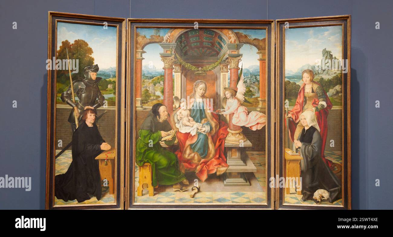 Vienna, Austria. Art History Museum (Kunsthistorisches Museum Wien) in the first district, Joos ...