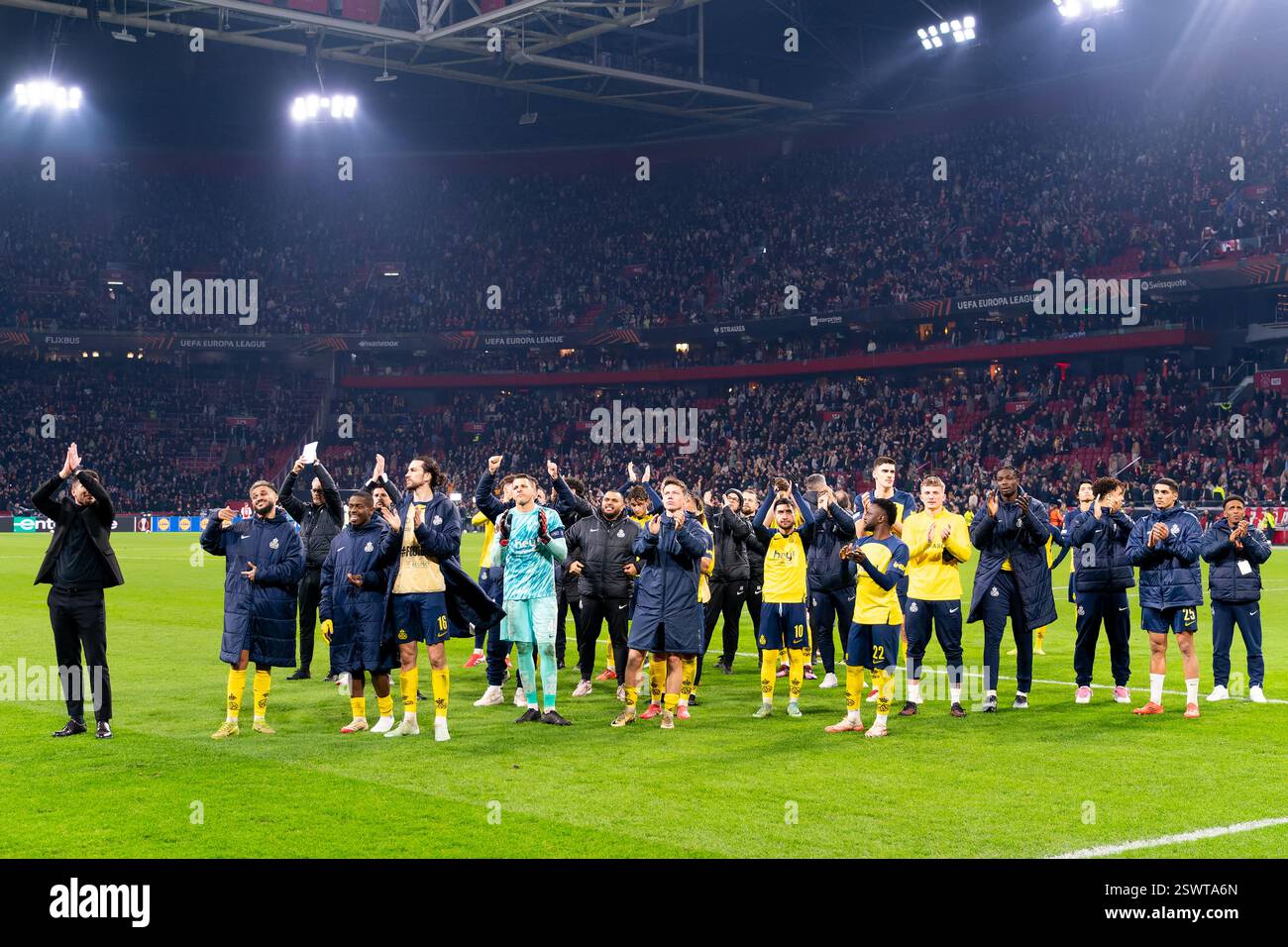 AMSTERDAM, NETHERLANDS - FEBRUARY 20: goalkeeper Anthony Moris of R ...