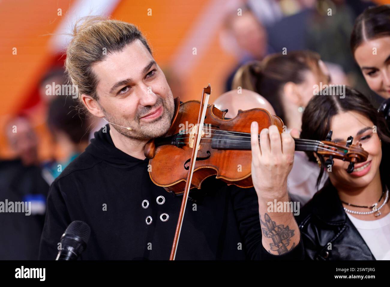 Star-Geiger David Garrett bei der 18. Staffel der RTL-Tanzshow Lets ...