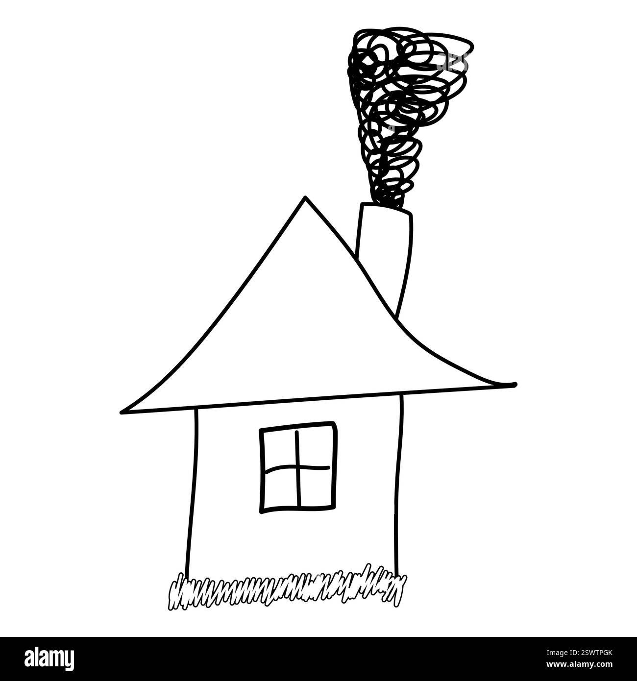 House Drawing Outline