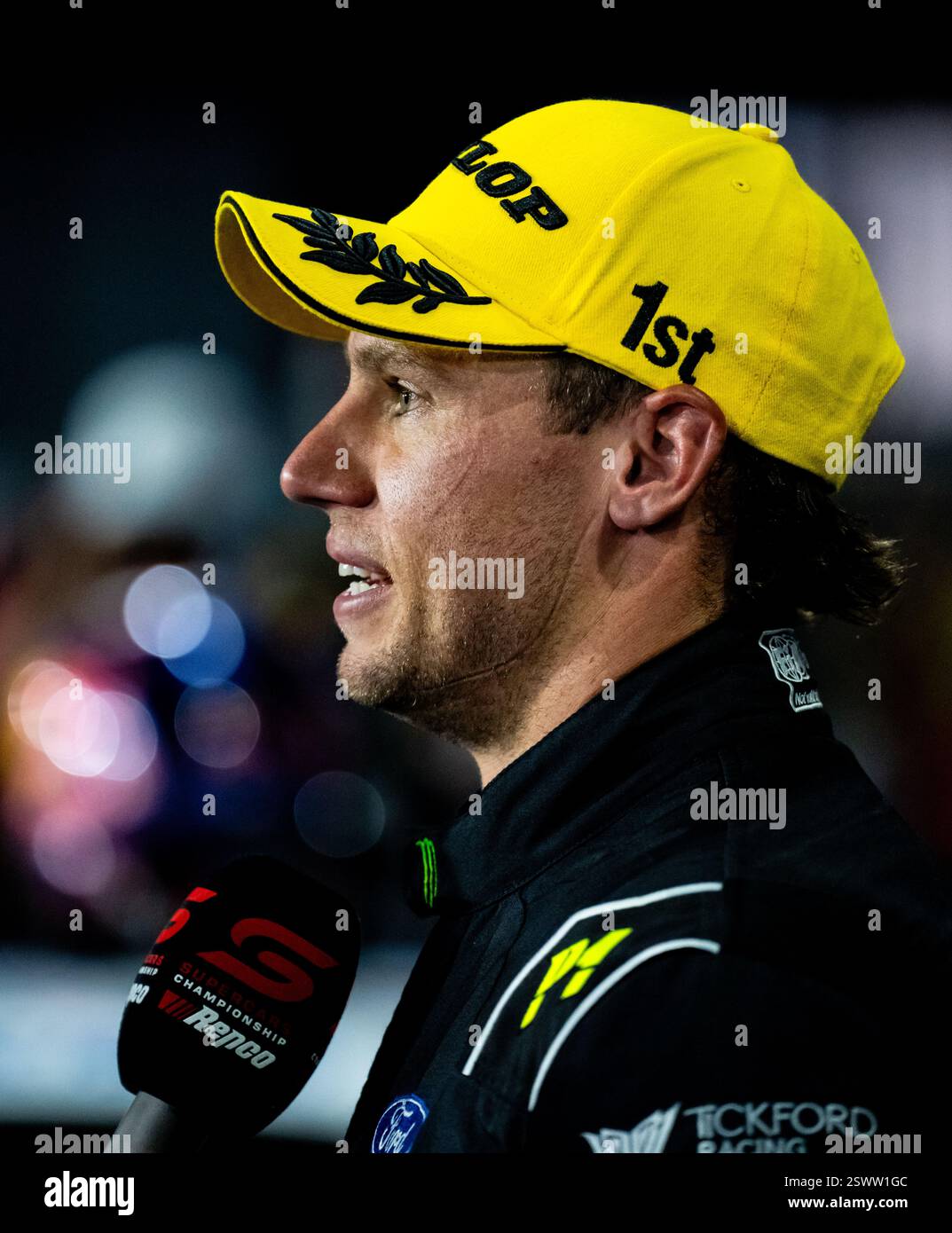 Sydney, Australia. 22nd Feb 2025. Cameron Waters, driver of the #6 ...