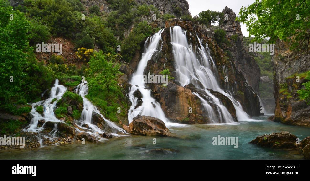 Alara Su Ucan Waterfall in Antalya, Turkey Stock Photo - Alamy
