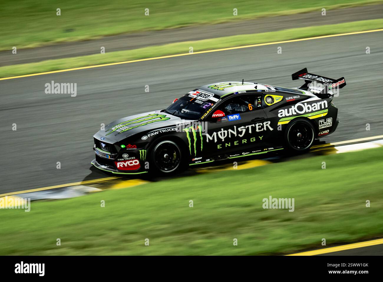 Sydney, Australia. 22nd Feb 2025. The #6 Monster Castrol Racing Ford ...