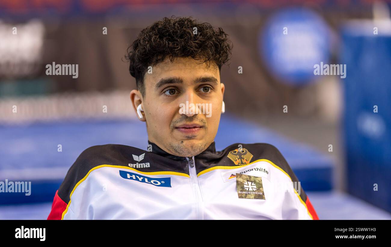 Cottbus, Germany. 22nd Feb, 2025. Gymnastics: World Cup, Tournament of ...