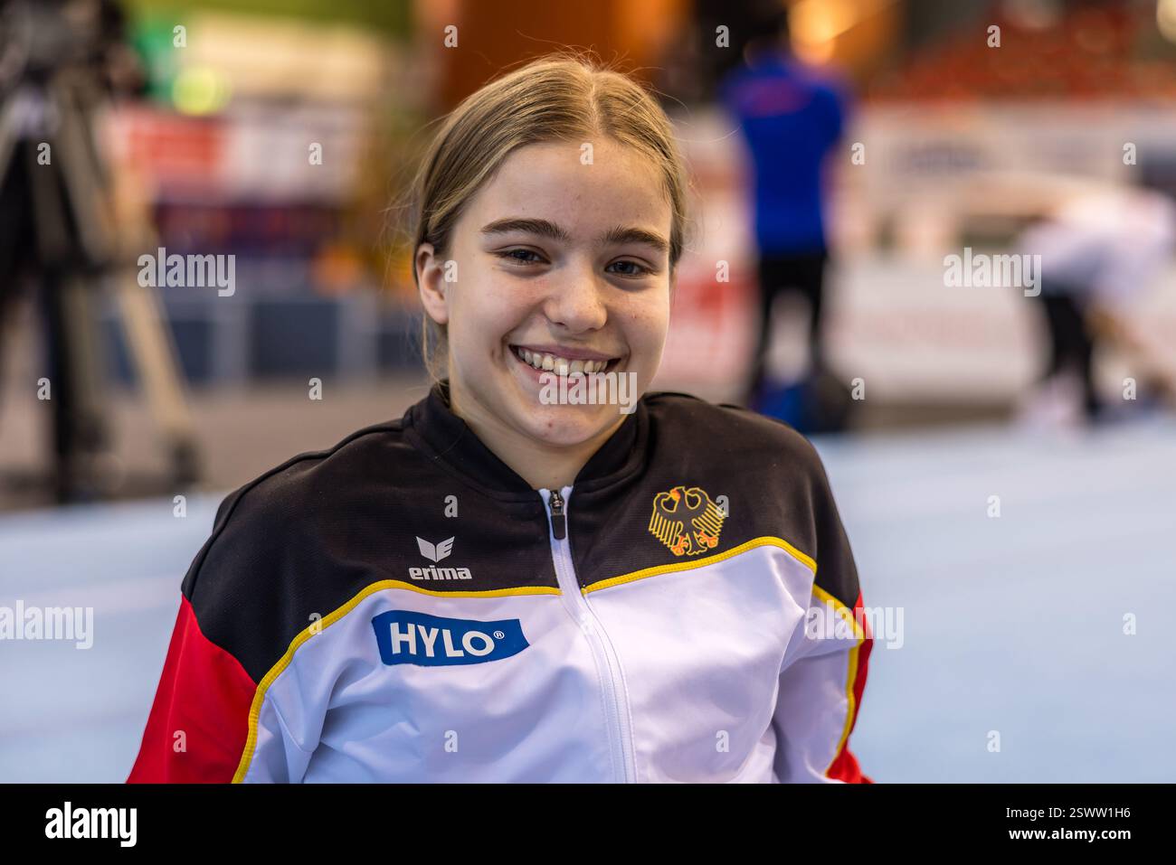 Cottbus, Germany. 22nd Feb, 2025. Gymnastics: World Cup, Tournament of ...
