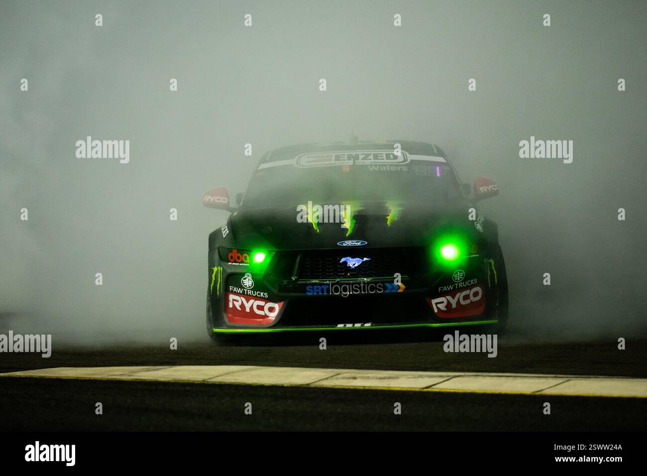 Sydney, Australia. 22nd Feb 2025. The #6 Monster Castrol Racing Ford ...