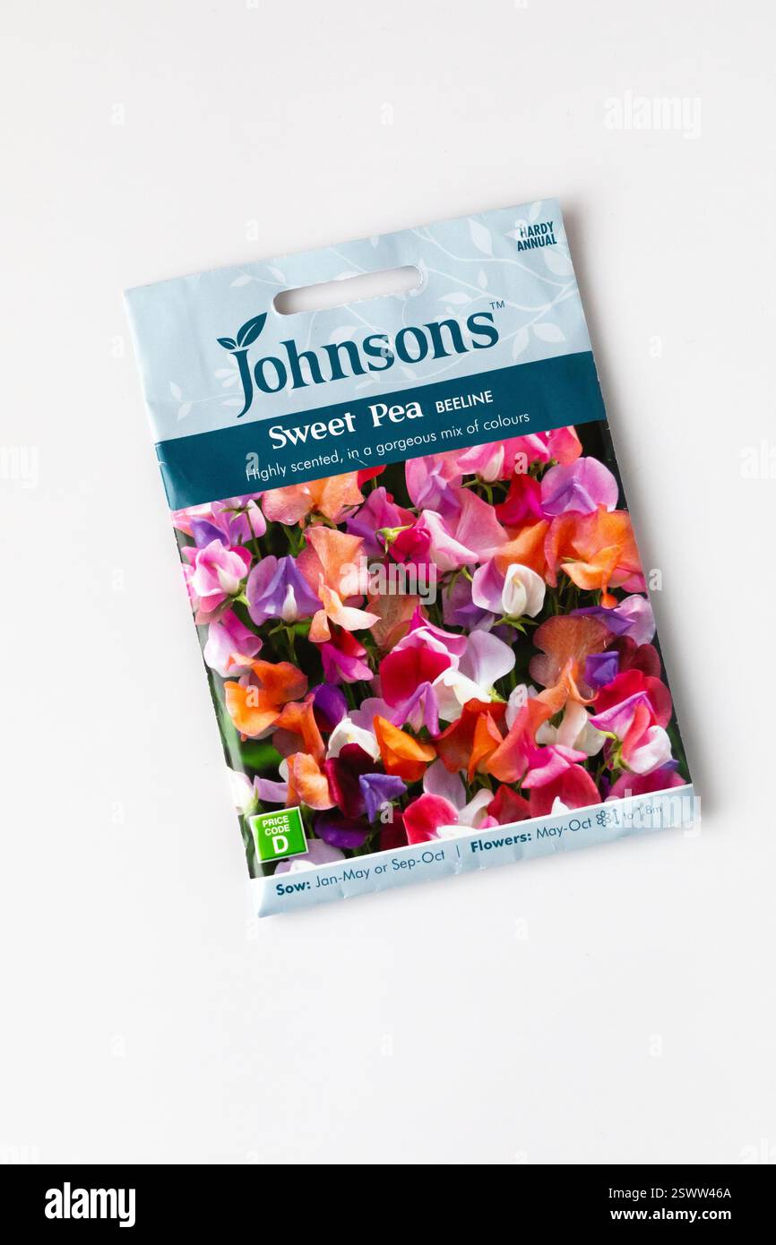 Packet of pea seeds hi-res stock photography and images - Alamy