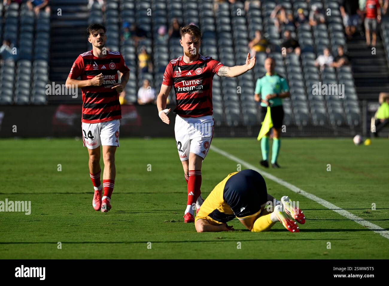 22nd February 2025; Industree Group Stadium, Gosford, NSW, Australia: A ...