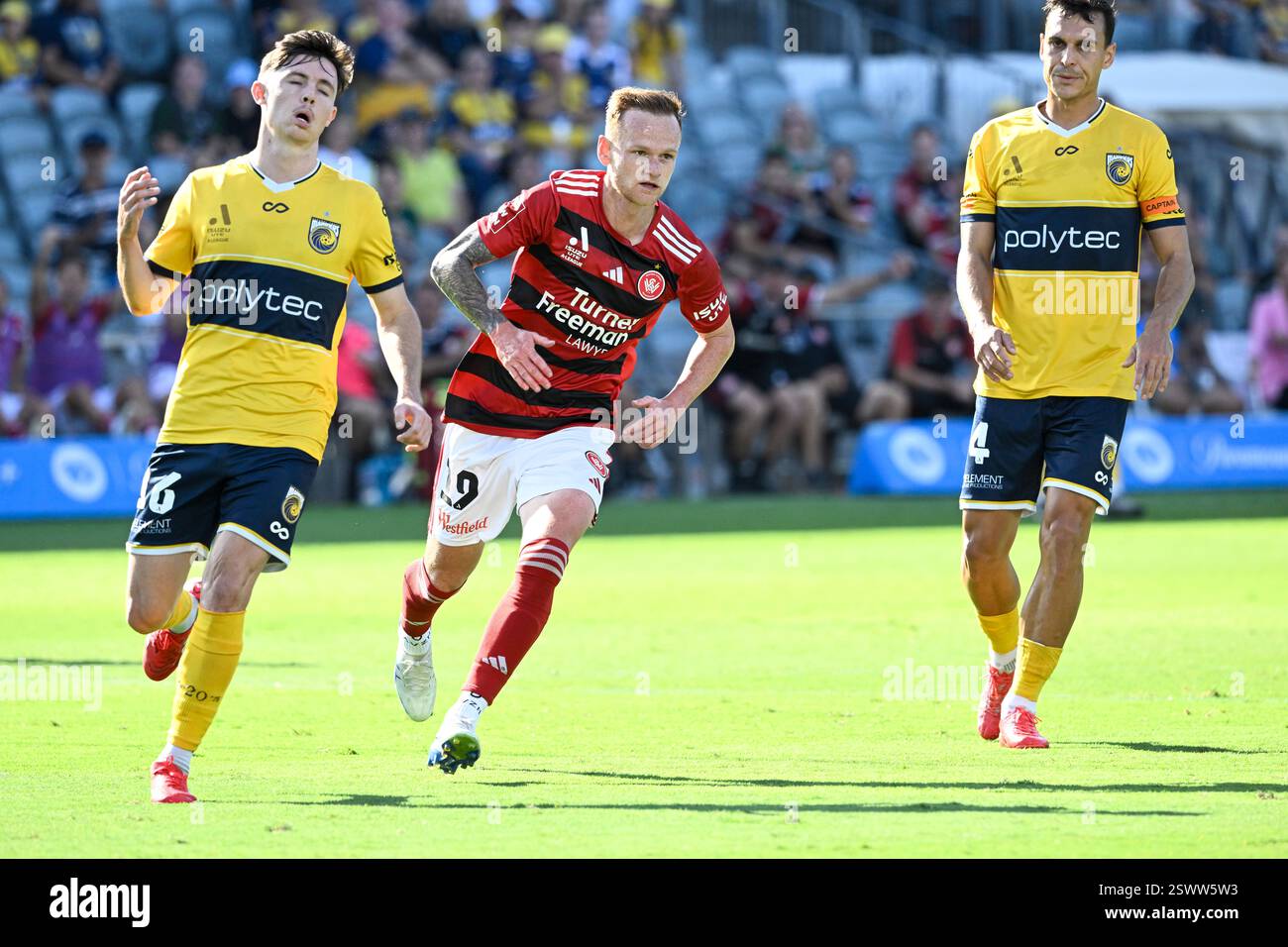 22nd February 2025; Industree Group Stadium, Gosford, NSW, Australia: A ...