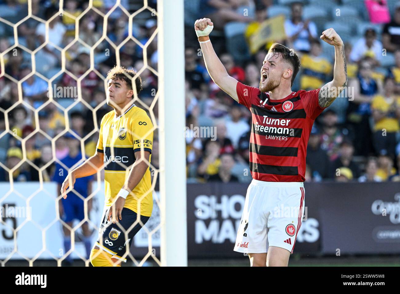 22nd February 2025; Industree Group Stadium, Gosford, NSW, Australia: A ...