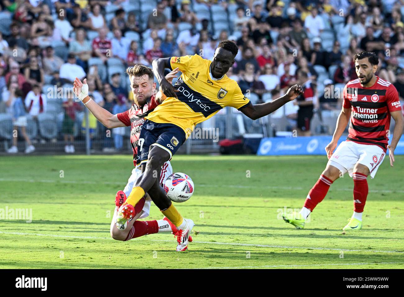 22nd February 2025; Industree Group Stadium, Gosford, NSW, Australia: A ...