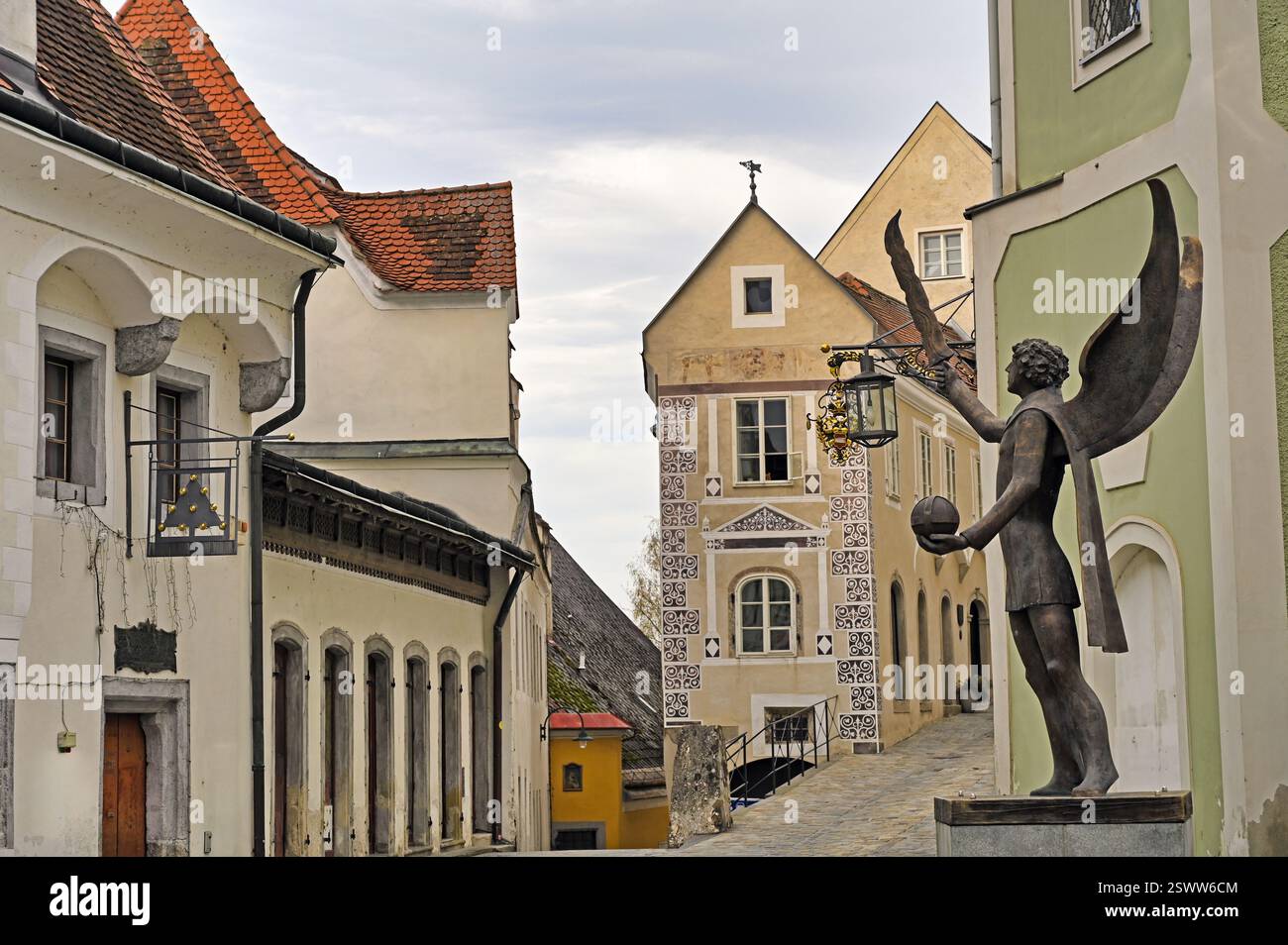 Old town Steyr street in Upper Austria,Austria Stock Photo - Alamy