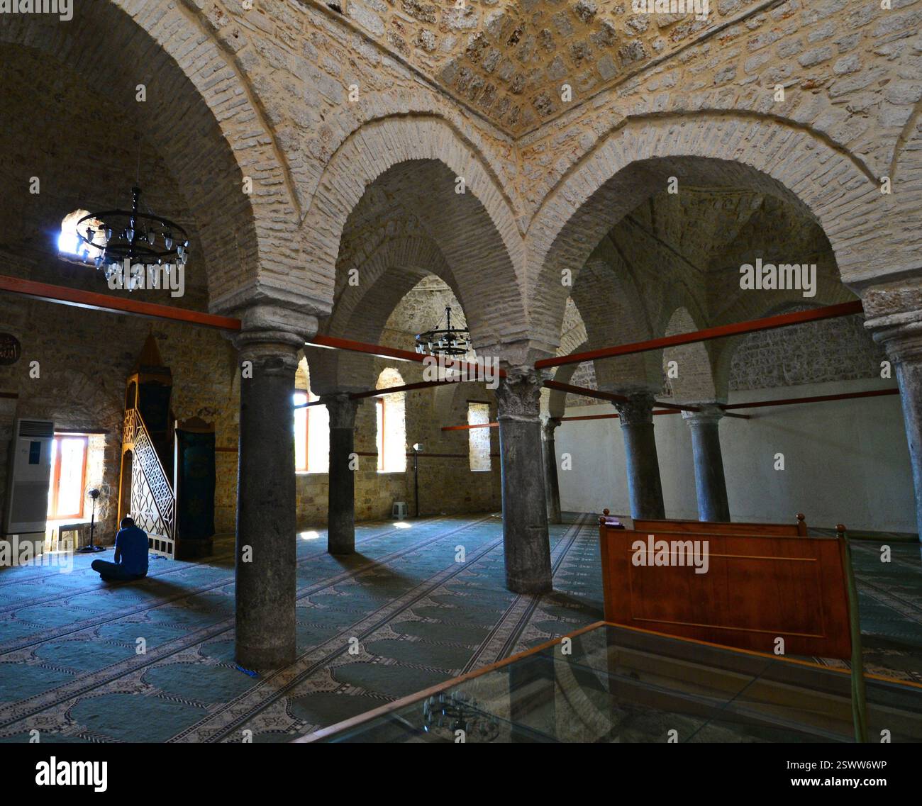Historical Yivli Minaret Mosque in Antalya, Turkey Stock Photo - Alamy