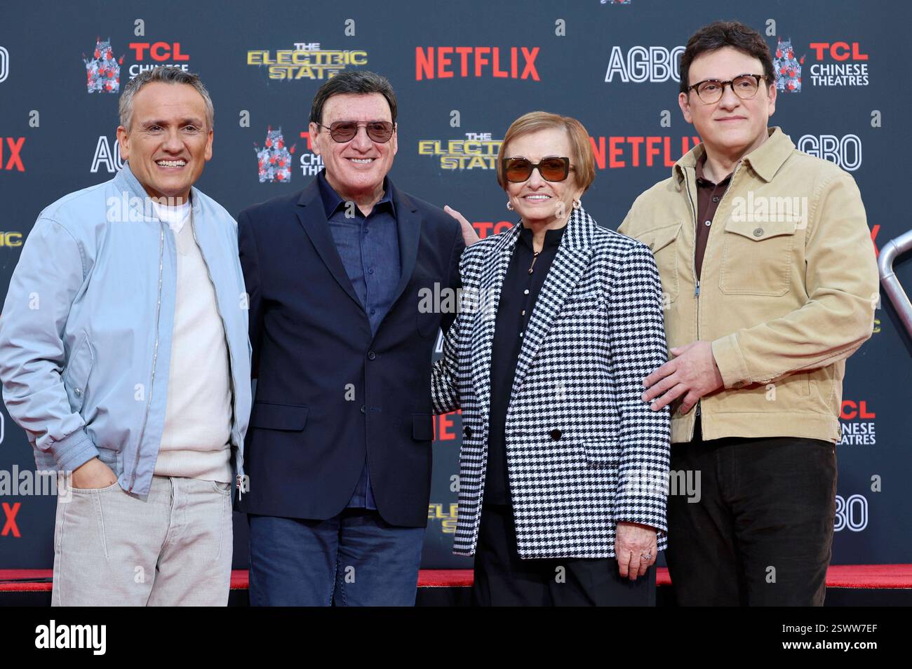 Joe Russo, Basil Russo, Patricia Russo und Anthony Russo bei Anthony ...