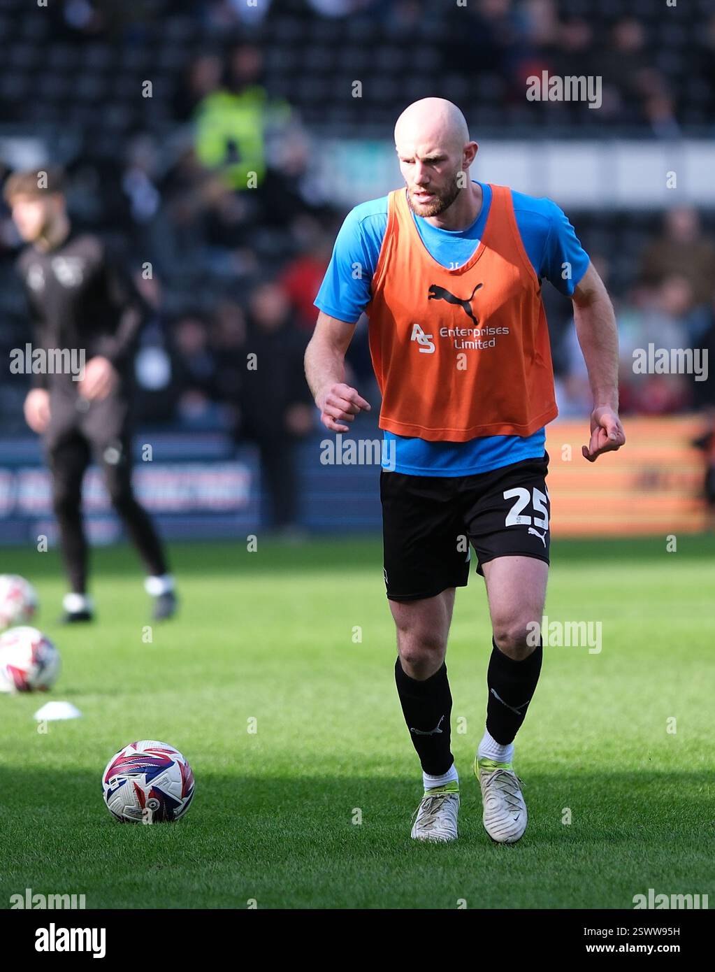 Pride Park, Derby, Derbyshire, UK. 22nd Feb, 2025. EFL Championship ...