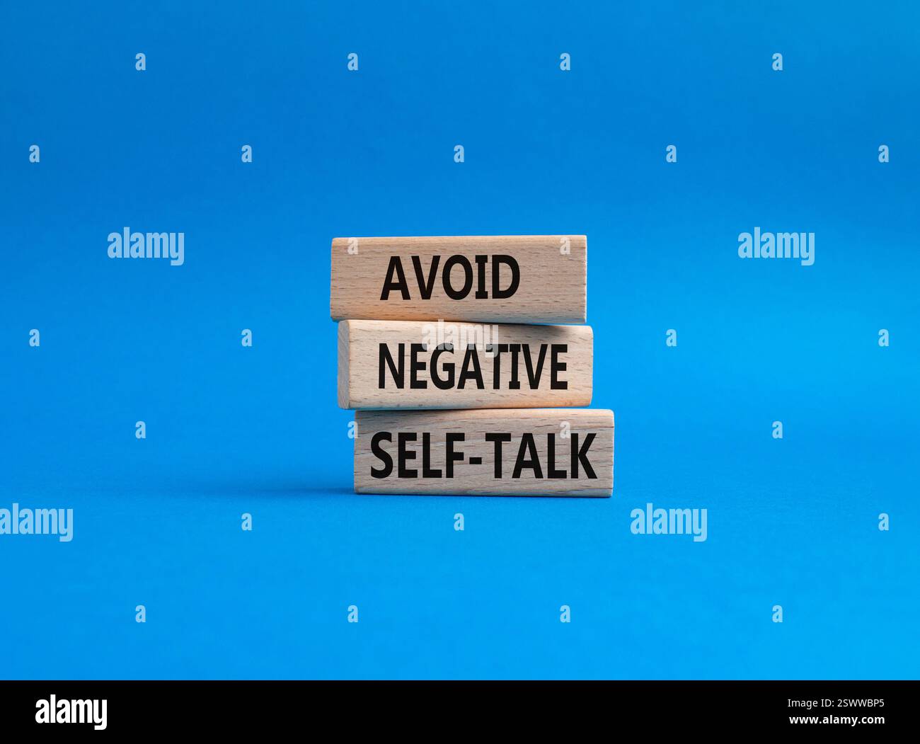 Avoid negative self-talk symbol. Concept words Avoid negative self-talk ...
