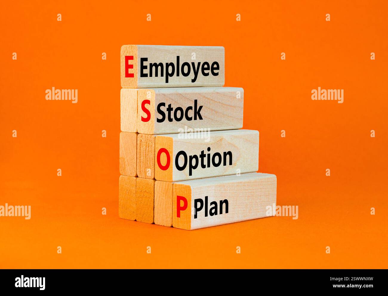 ESOP Employee Stock Option Plan symbol. Concept word ESOP Employee ...