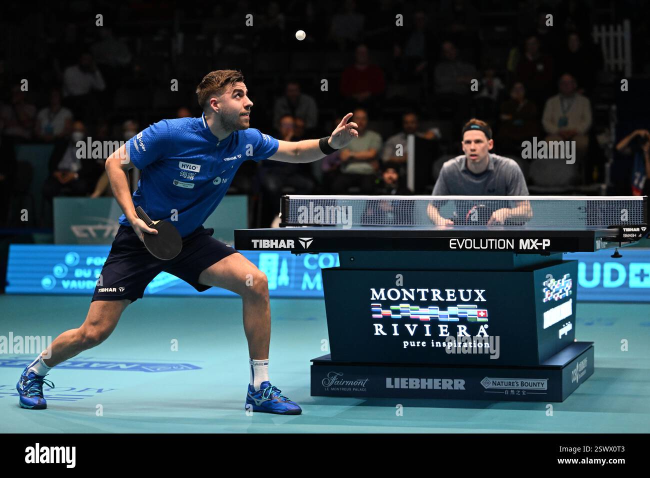 Montreux, Switzerland. 22nd Feb, 2025. 02/22/2025, Montreux, CCB Europe Top16 Cup, Jorgic Darko ...