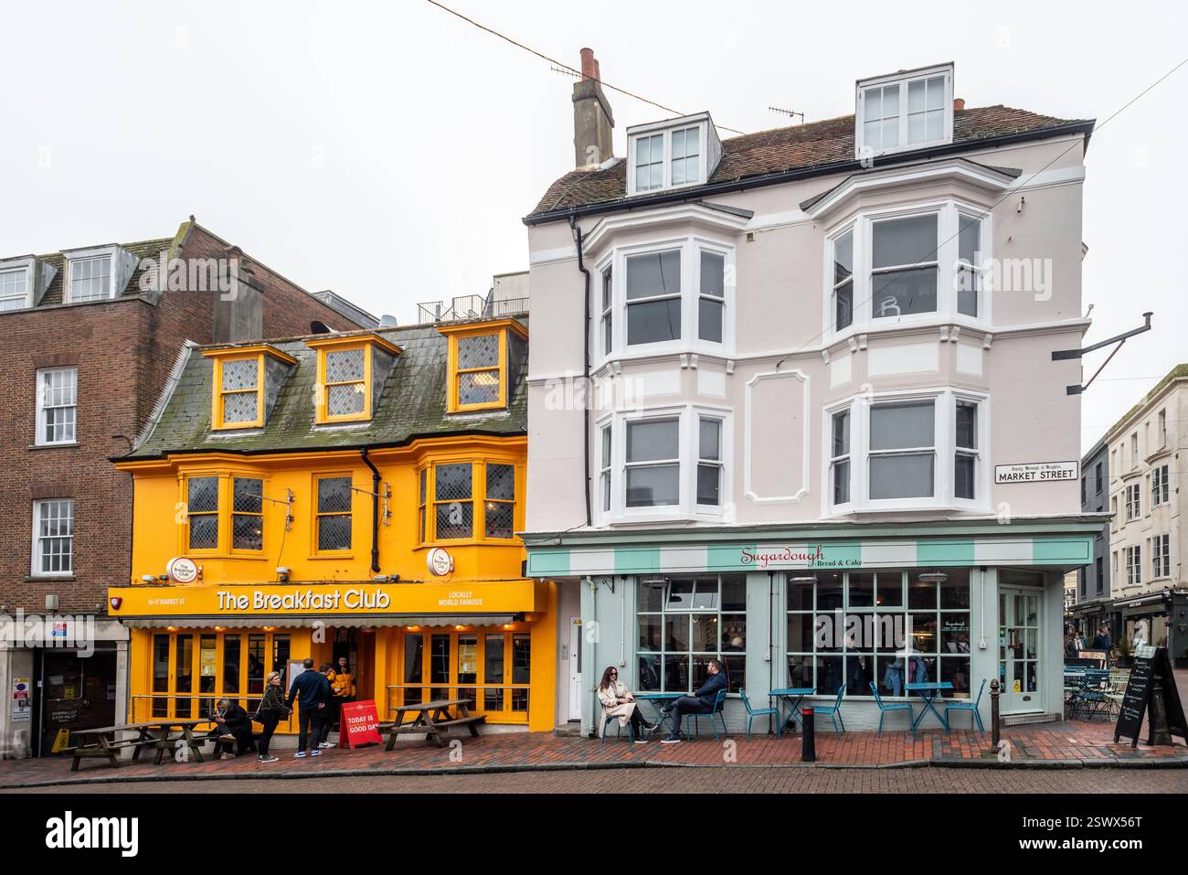 Brighton, February 22nd 2025: Shops in The Lanes Credit: Andrew Hasson ...